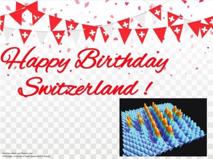 Happy Swiss National Holiday 2025 with Smallest Swiss Cross – Blog ...